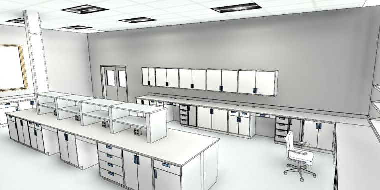 Metal Lab Cabinets | OnePointe Solutions