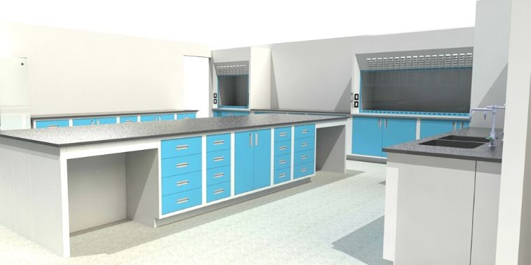 Metal Lab Cabinets | OnePointe Solutions
