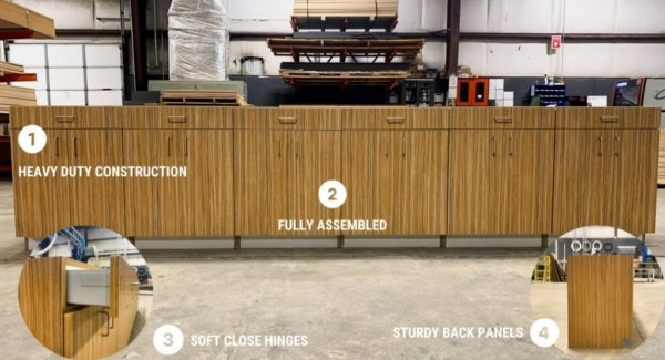 Plastic Laminate Casework - OnePointe Solutions