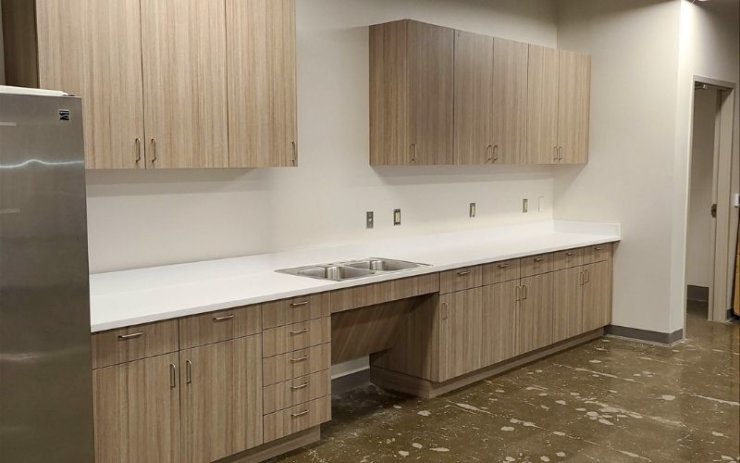 Plastic Laminate Casework - OnePointe Solutions