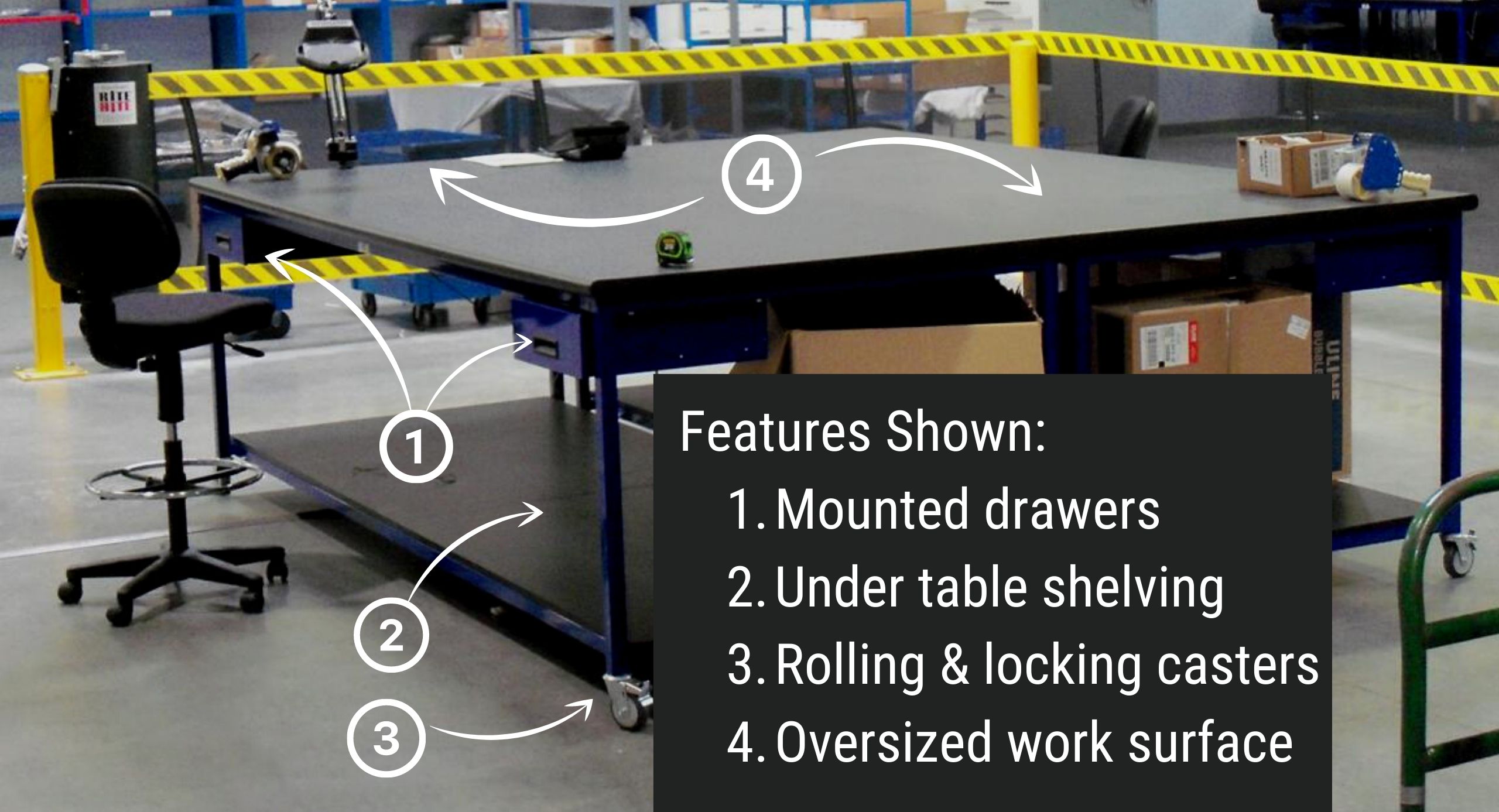 Print Shop Tables | OnePointe Solutions